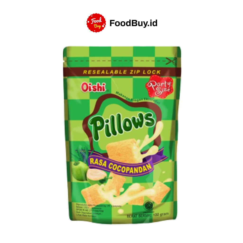 Jual Oishi Pillows Rasa Cocopandan 100 gr | Shopee Indonesia