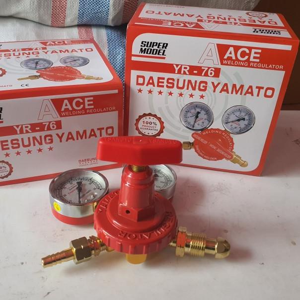 Jual Regulator Yamato YR 76 LPG / ACY /Max Yamato / Daesung /Yamato Kobe - ACETYLENE | Shopee ...