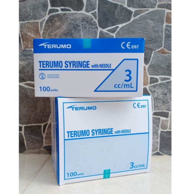 Jual Terumo Spuit 3 cc 1 Box Suntikan 3cc Terumo 3ml Terumo 3 ml 1 Box ...