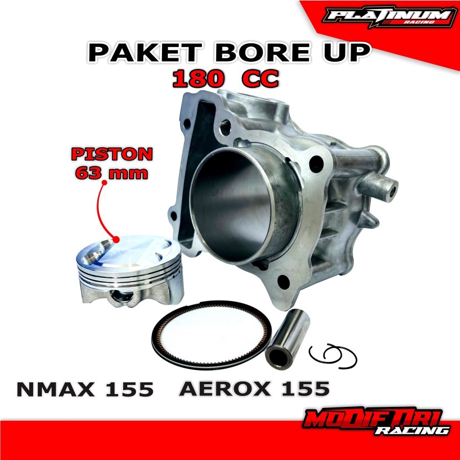 Jual BLOK BORE UP NMAX 155 - SEHER BLOK BORE UP AEROX BORE UP SEHER ...
