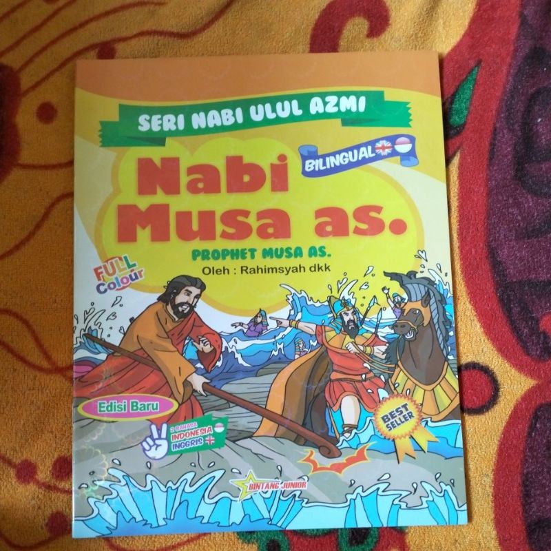 Jual ORIGINAL BUKU CERITA ANAK SERI NABI ULUL AZMI NABI MUSA AS ...