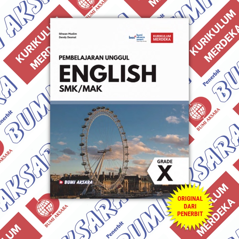 Jual Pembelajaran Unggul English Kelas X SMK Kurikulum Merdeka Bumi ...