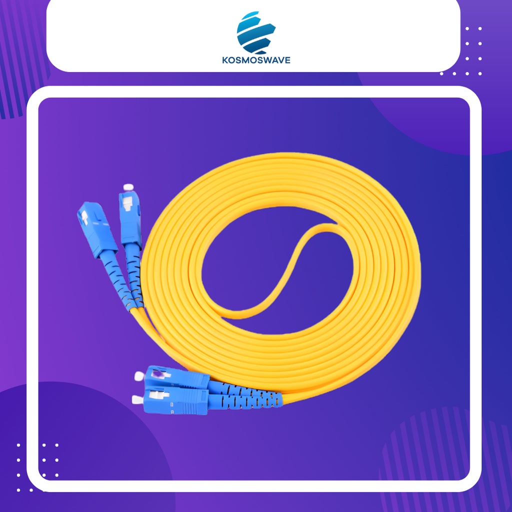 Jual Patchcord SC-SC UPC 2m-3m Simplex 3.0mm diameter (10pcs/bag) readystok 3 meter | Shopee ...