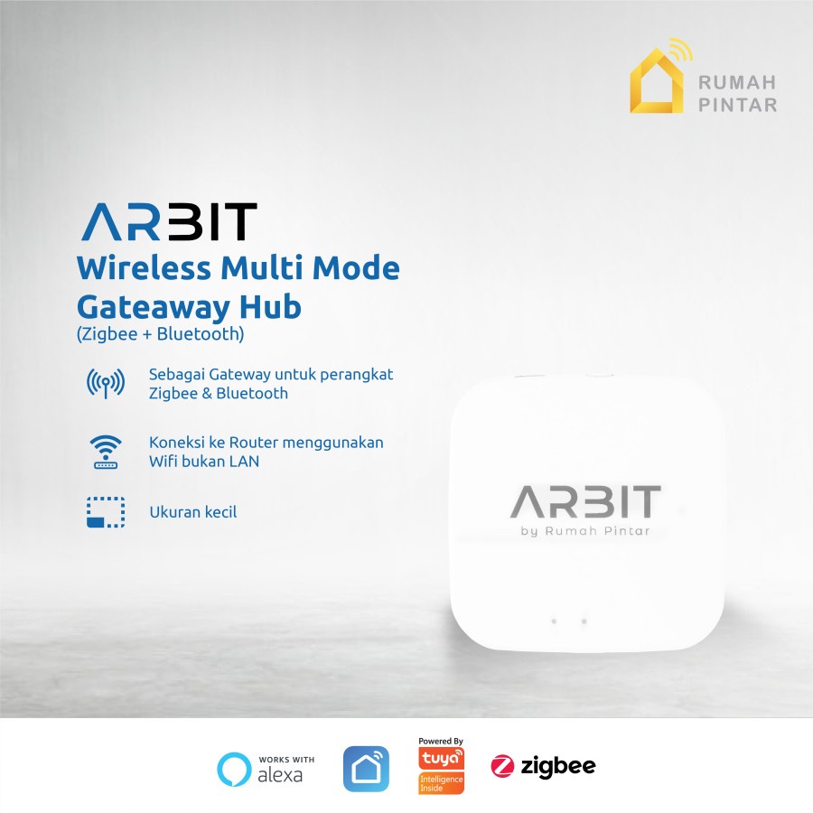 Jual ARBIT - Smart Multi Hub Gateway (Zigbee + Bluetooth) | Shopee ...