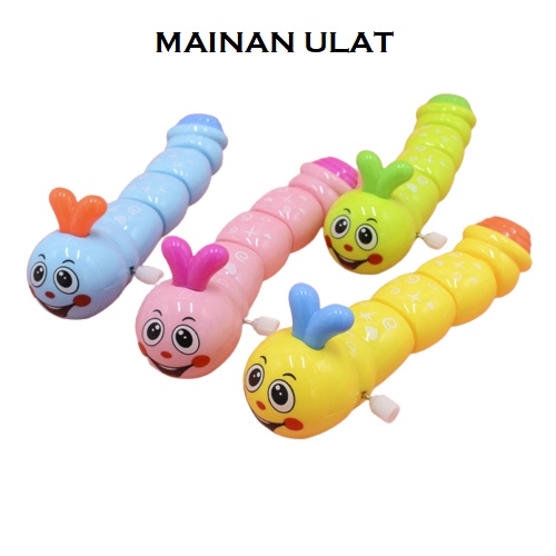 Jual Mainan Anak Ulat Bergerak Ulat Berjalan Mainan Lucu Cacing Panjang ...