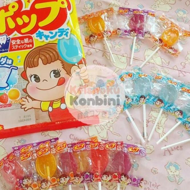 Jual TERBARU jajanan jepANG Fujiya pop stick candy 48g / snack jepang ...