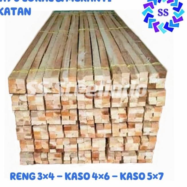Jual KAYU RENG 3X4 KASO 4X6 PER IKAT / IKATAN - KASO 4X6 MRANTI ...