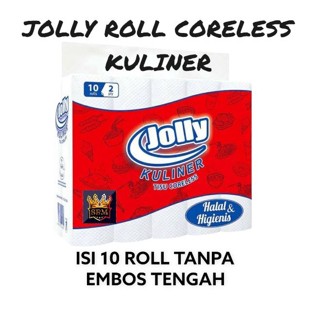 Jual SBM ~ tissue gulung toilet jolly kuliner coreless halal dan ...