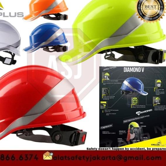 Jual Helm DELTA Plus / Safety Helmet DELTA Plus /Helm Proyek - Hijau ...