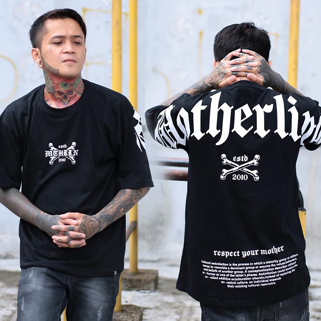 Jual MOTHERLINE BAJU KAOS TSHIRT OVERSIZE PRIA WANITA UNISEX JUMBO ...