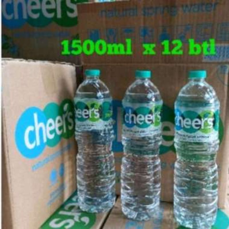 Jual Cheers Mineral Water 1500 ml | Shopee Indonesia