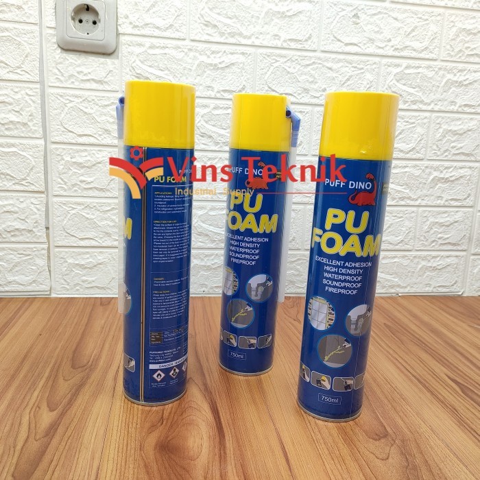 Jual cairan busa PUFF DINO PU FOAM polyurethane foam 500ml | Shopee ...