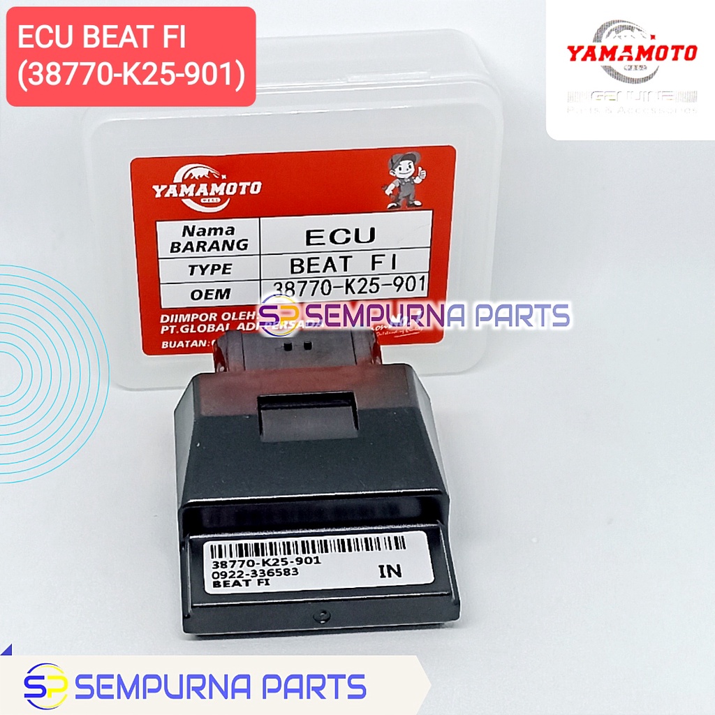 Jual ECU BEAT FI (38770-K25-901) - YAMAMOTO | Shopee Indonesia