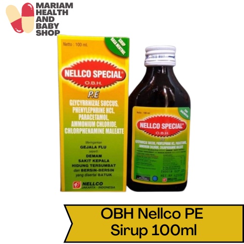 Jual OBH Nellco Special Syrup 100 ml - Mengobati Flu dan Batuk | Shopee ...