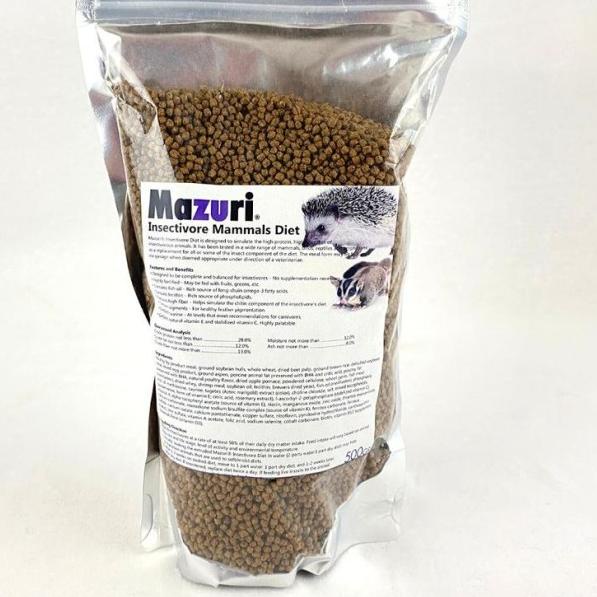 Jual Mazuri Insectivore Mammals Diet - Makanan Sugar Glider Landak Mini ...
