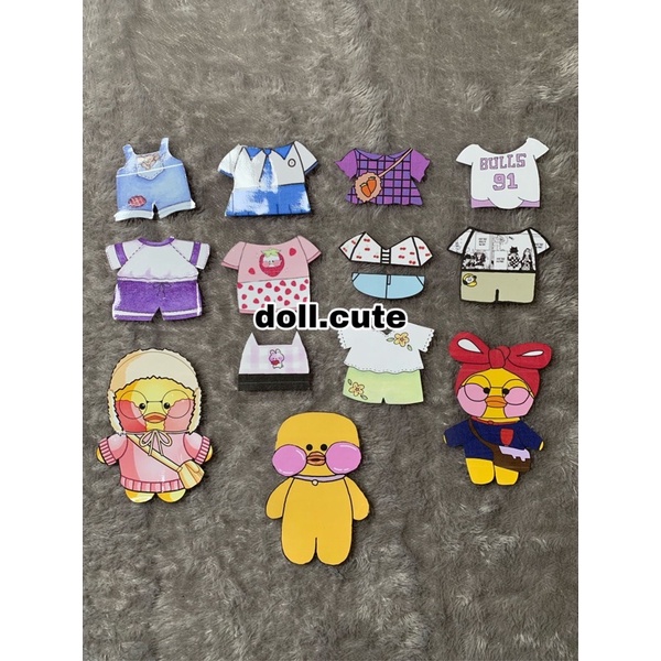 Jual Paper duck anti air lepas pasang baju dan aksesoris viral | Shopee ...