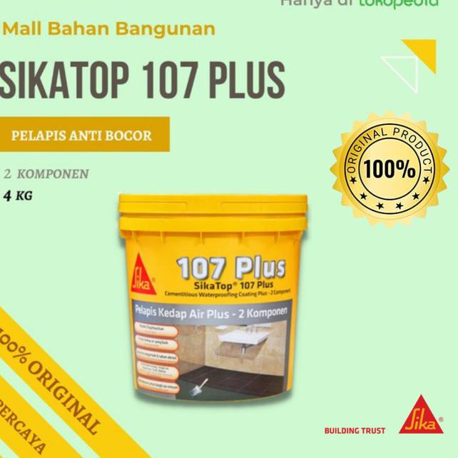 Jual SikaTop 107 plus (4kg) | Shopee Indonesia