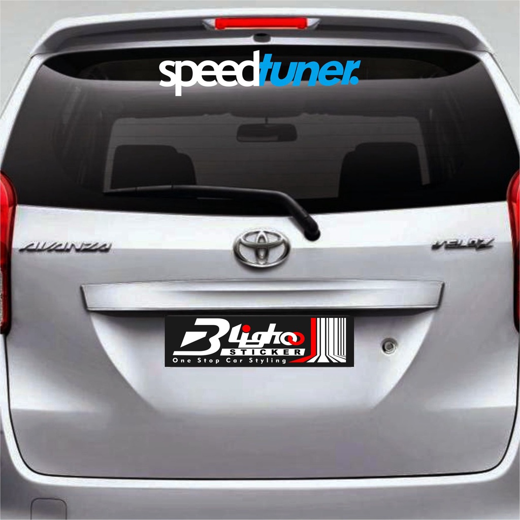 Jual STIKER KACA MOBIL KEREN CUTTING STICKER MOBIL SPEED TUNER 50CM ...