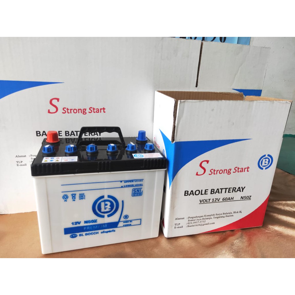 Jual Aki MOBIL BAOLEMURAH (N50Z 12V 60AH)Untuk Mobil Colt Diesel kijang ...