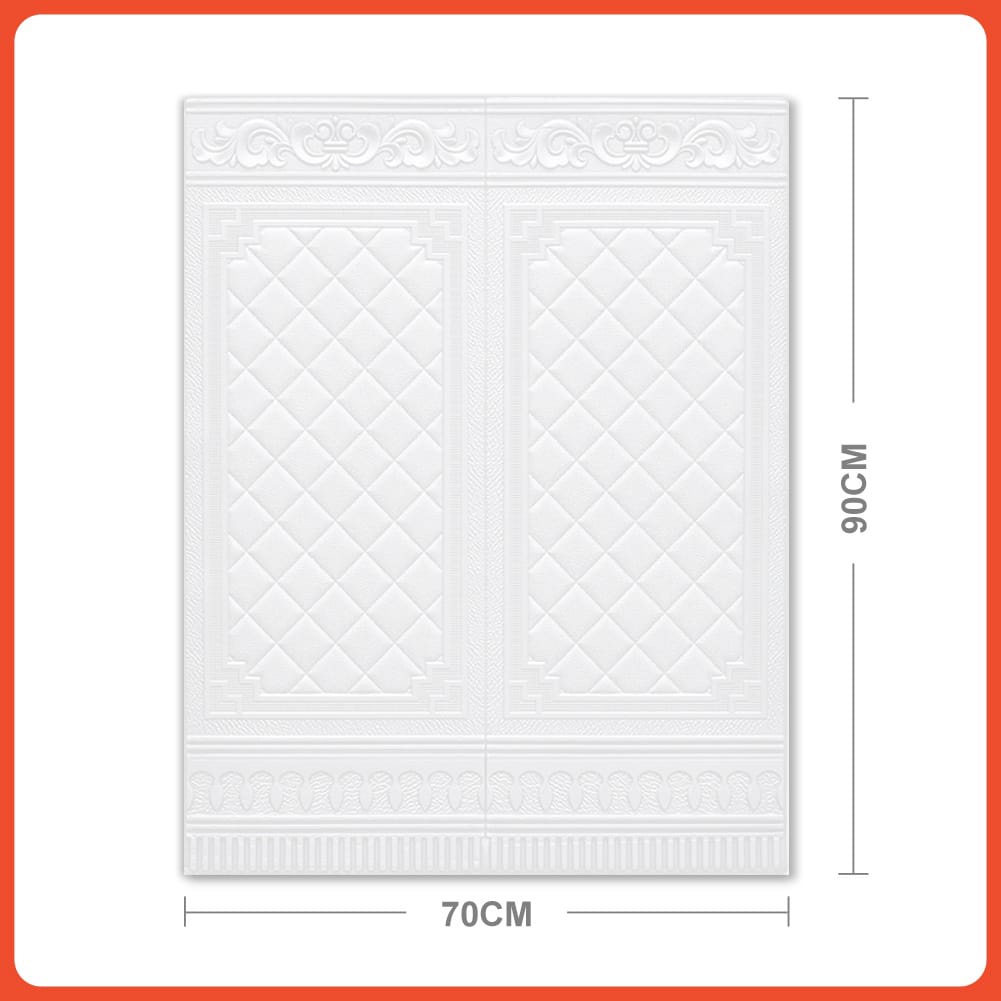 Jual Wallpaper Dinding 3D Foam Motif PINTU BATIK 70x90 CM TEBAL 5MM ...