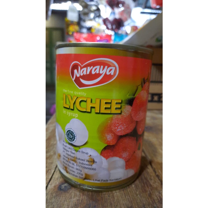 Jual SW - Naraya Lychee in Syrup / Leci Kaleng / Lyche / Lychi / Lyci ...