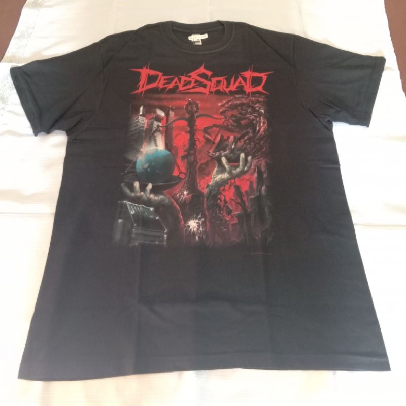 Jual Kaos Band DeadSquad Second Lisensi Merch Cons | Shopee Indonesia