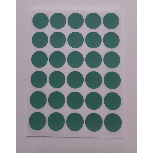 Jual Stiker Sticker Warna Bulat 8mm dan 13mm ( 1 lembar ) | Shopee ...