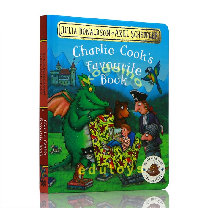 Jual [READY] Charlie Cook'S Favourite Book Board BookBy Julia Donaldson ...