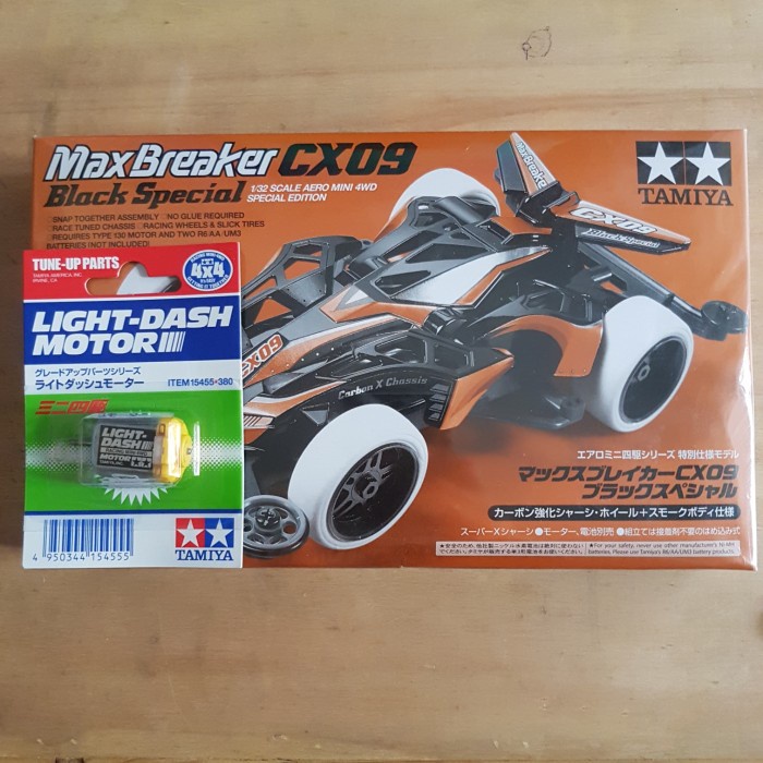 Jual tamiya max breaker cx 09( black special) limited | Shopee Indonesia