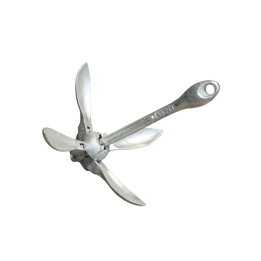 Jual jangkar ( anchor ) kapal lipat 1.5kg - jangkar kapal - jangkar ...