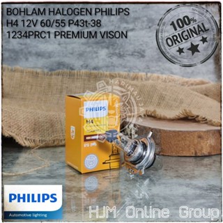 Jual BOHLAM LAMPU HALOGEN PHILIPS H4 12V 60/55W P43t-38 ORIGINAL | Shopee Indonesia