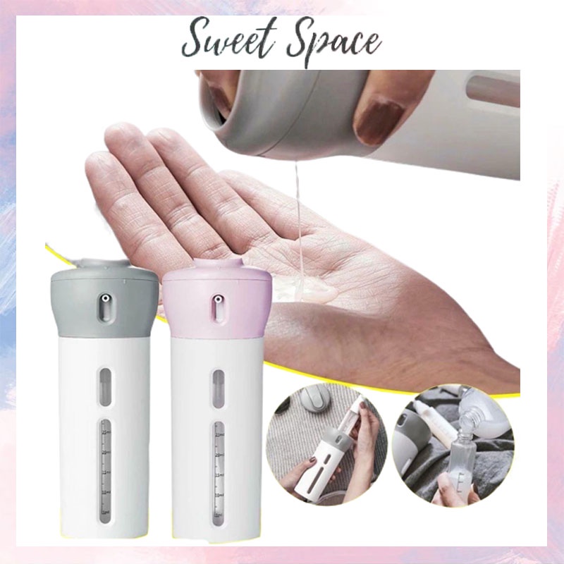 Jual BOTOL TRAVEL ISI ULANG 4 IN 1 | TRAVEL BOTTLE 4 IN 1 [SWEETSPACE ...