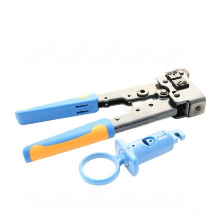 Jual Amp Crimping Tool Cat5 / Tang Cat 5 Original Commscope #Original ...