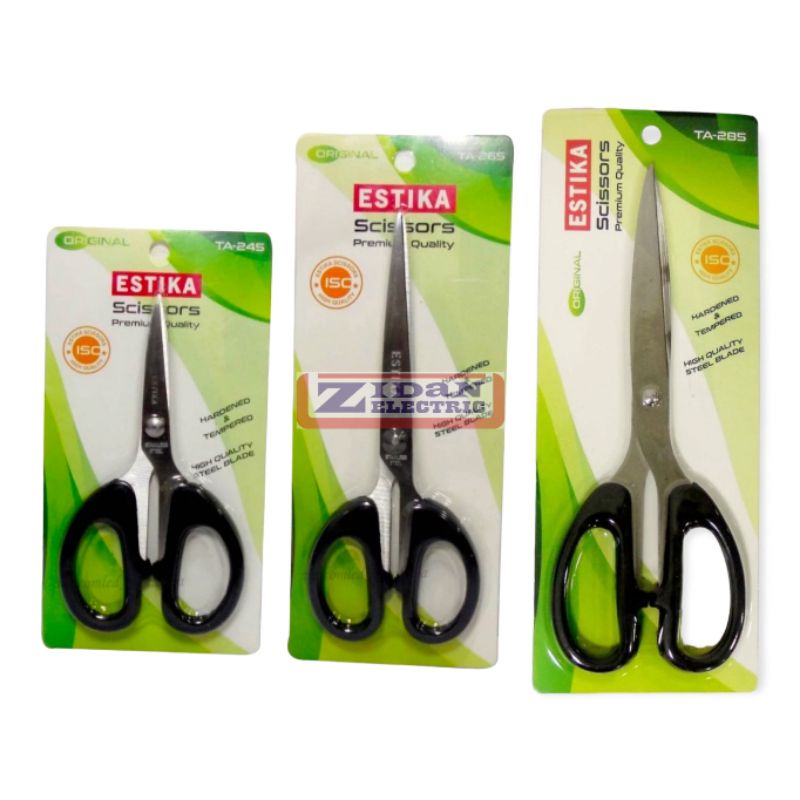 Jual Gunting Kertas Kain Stainless Steel Estika M2000 / Gunting Dapur ...