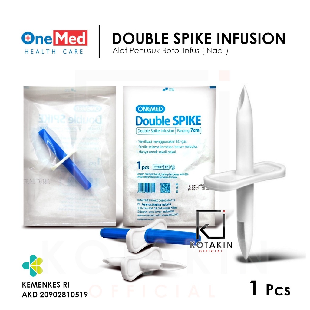 Jual Double Spike Infusion Onemed / Transofix | Shopee Indonesia