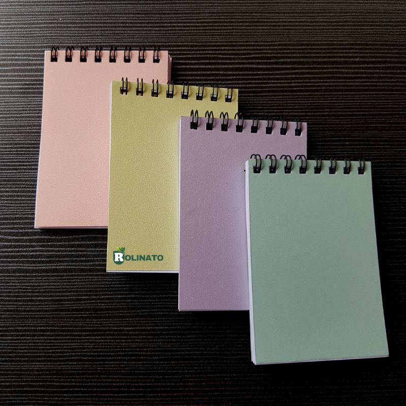 Jual Notebook Spiral A7 Pastel | Buku Tulis Spiral Warna Patel | Shopee ...