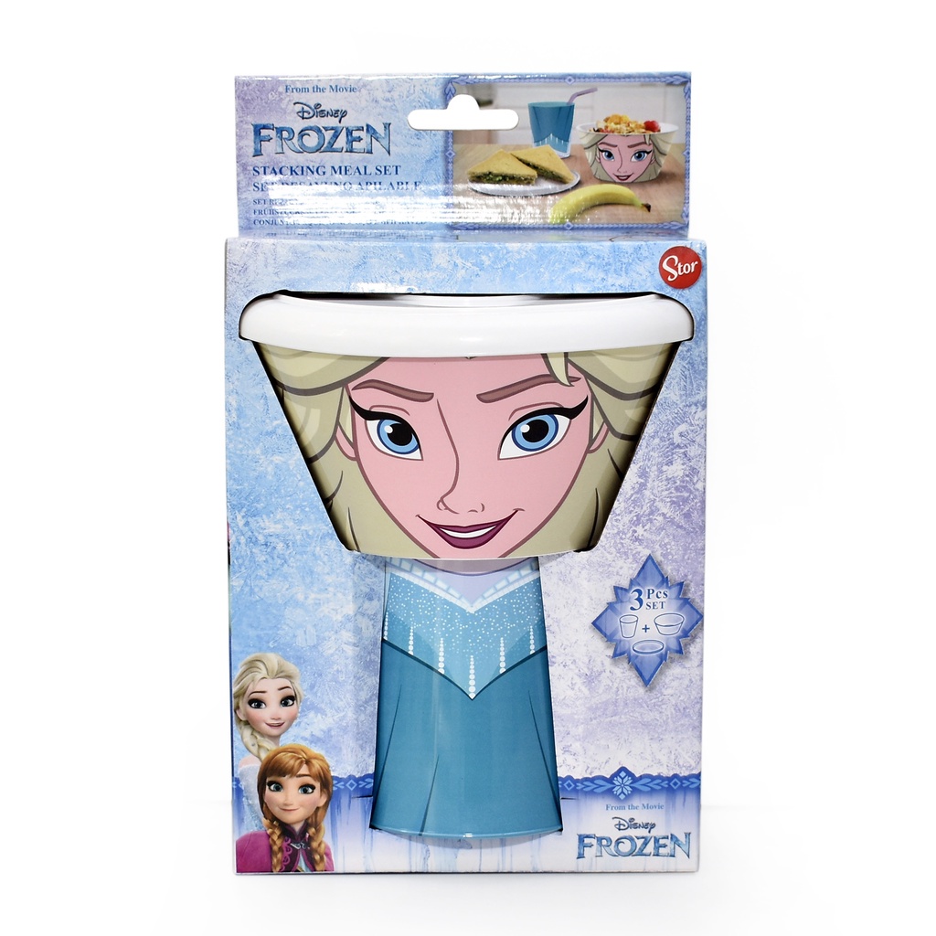 Jual Perlengkapan Makan Anak Karakter Disney Frozen Character Stacking ...