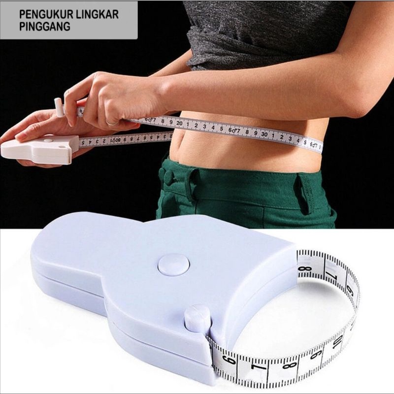 Jual DO Waist Ruler Alat Ukur pengukur Lingkar Pinggang Lengan Dada ...
