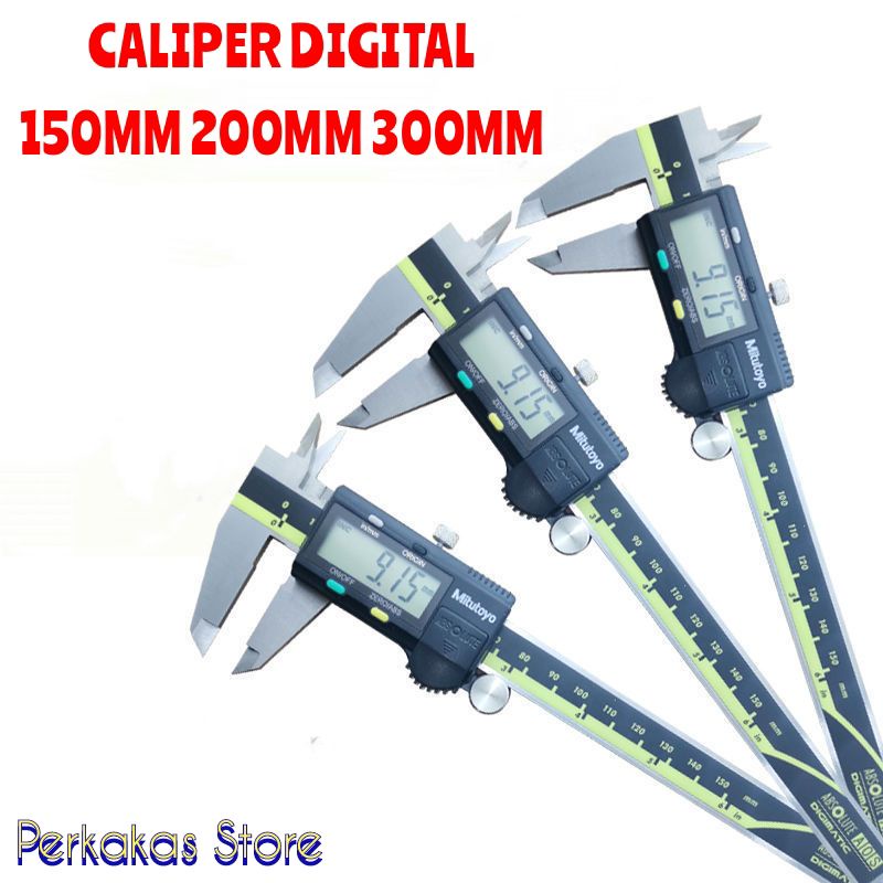Jual Vernier Caliper Digital 150mm 200mm 300mm MITUTOYO Sigmat Digital 6" 8" 12" Mitutoyo ...