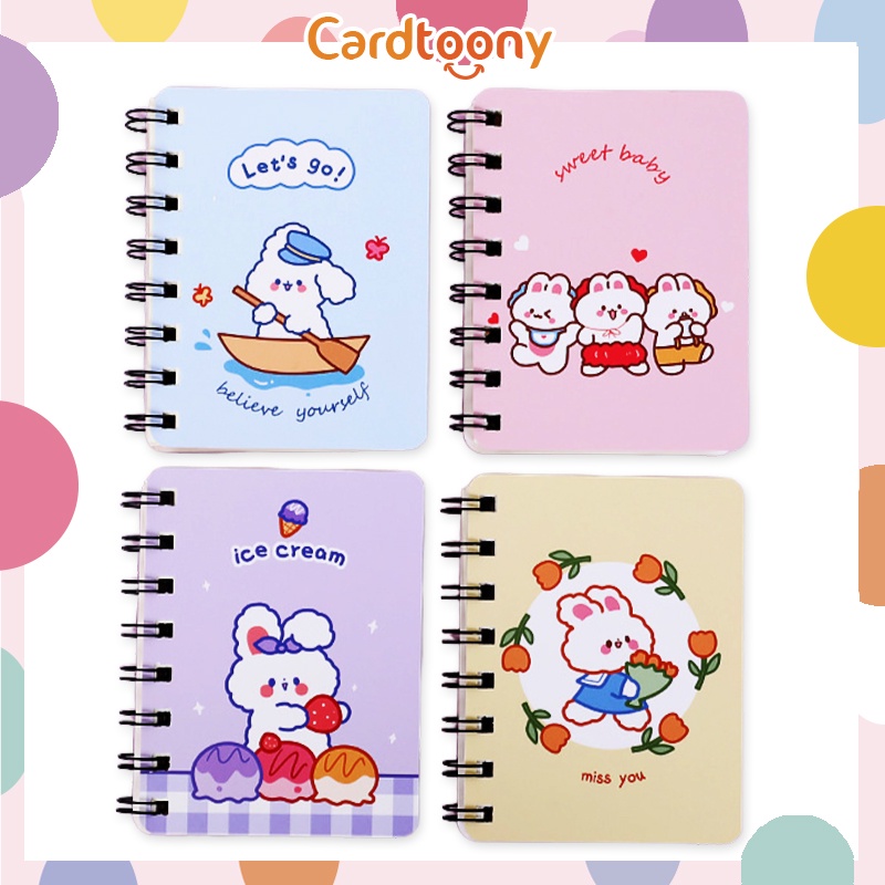 Jual Notepad Spiral A7 Diary Memo Buku Tulis Notebook Mini Catatan ...