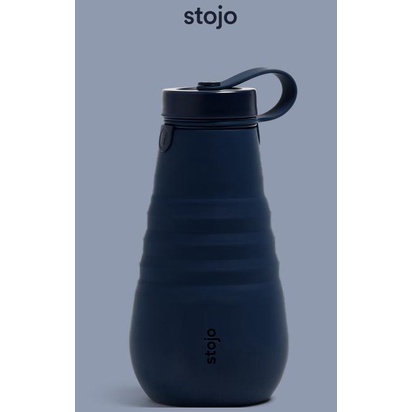 Jual Original Stojo Collapsible Bottle 20 oz - denim | Shopee Indonesia