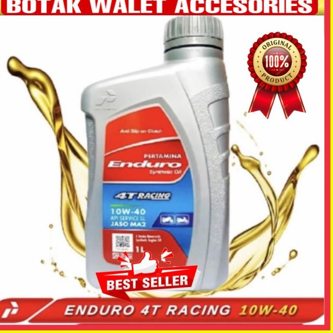 Jual OLI MESIN ENDURO MOTOR RACING 4T PELUMAS PERTAMINA SAE 10W-40 SL MA2 | Shopee Indonesia