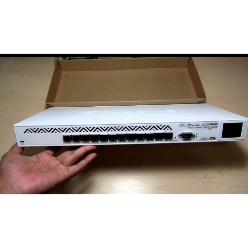 Jual mikrotik cloud core router ccr 1016 12g kondisi bekas normal rt rw ...