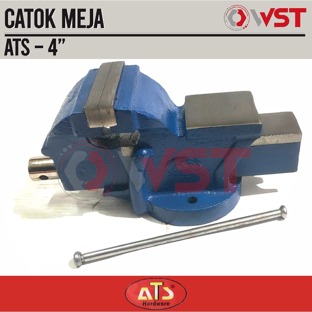 Jual ATS Catok Meja 4inch / Ragum 4" / Catok Paron 4 inch / Bench Vise ...