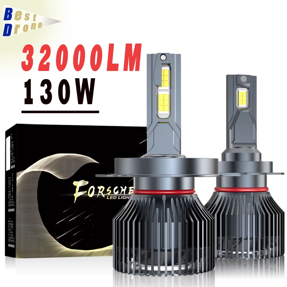 Jual 2pcs daya tinggi H4 Lampu LED Mobil headlight H11 LED H7 9005 9006 hb3 hb4 H16 lampu kabut ...