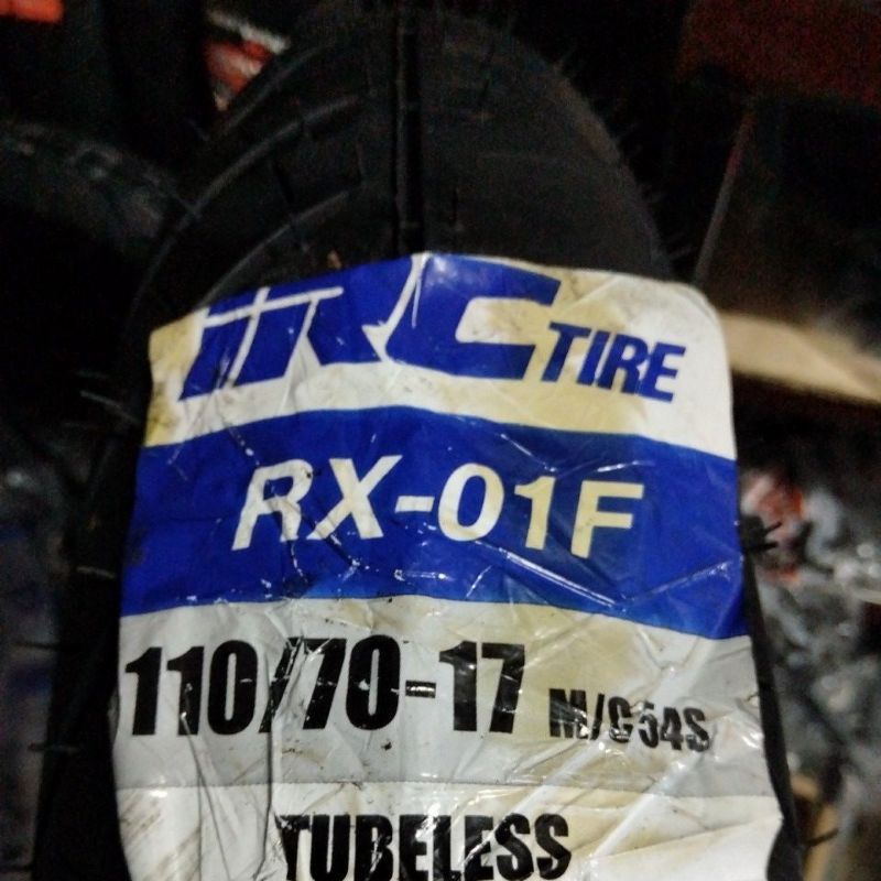 Jual BAN IRC RX-01F RX-01R RX 01 - TUBELESS (80/90 - 90/80 - 100/80 - 110/70 - 120/70 - 130/70 ...
