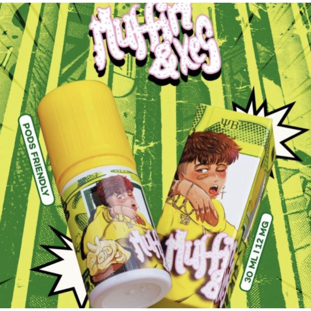 Jual YB Muffin and Xes V3 Banana Pods Friendly 30ML by @ybrap - Liquid ...