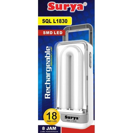 Jual Lampu Emergency darurat Surya SQL L1830 | Shopee Indonesia