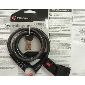 Jual gembok polygon pin dan kunci | Shopee Indonesia