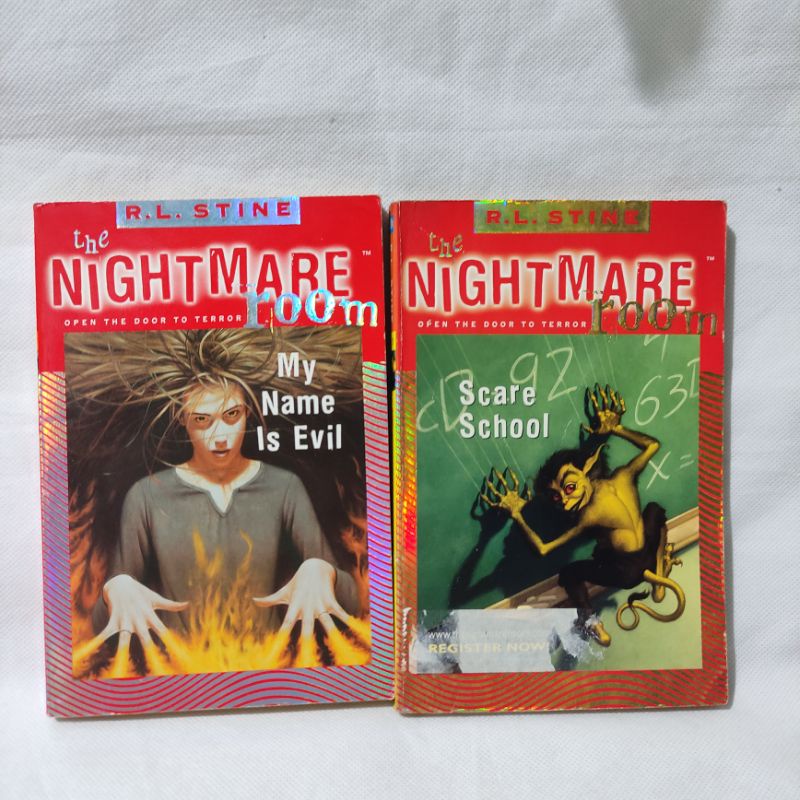 Jual Novel R.L.Stine The Nightmare Room - my name is evil, the howler ...